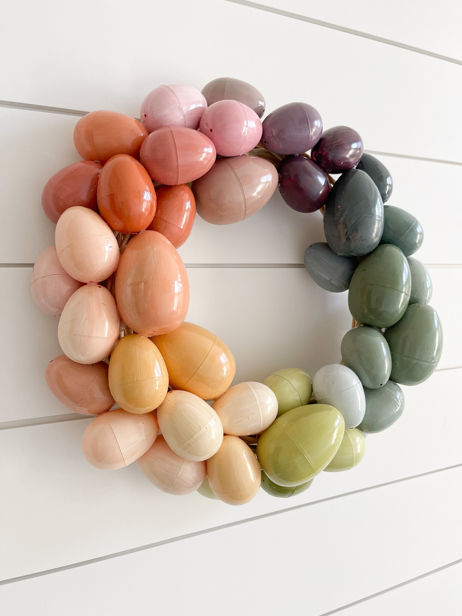 A Spring Easter Egg Wreath - Finding Lovely