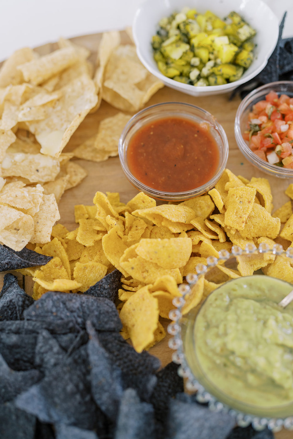 Fiesta Chip Charcuterie Board - Finding Lovely