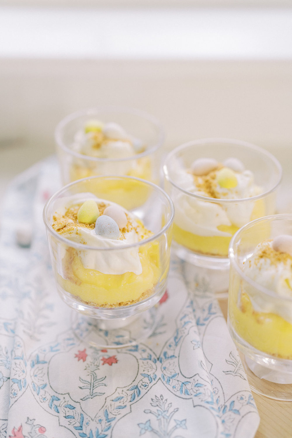 Lemon Curd Easter Parfaits - Finding Lovely